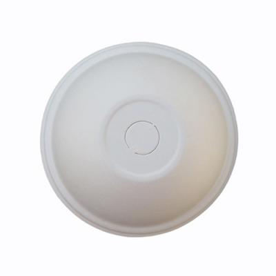 China Tampas biodegradáveis da abóbada do papel da cana-de-açúcar da polpa de Eco da tampa do copo de chá da fabricação 90mm à venda
