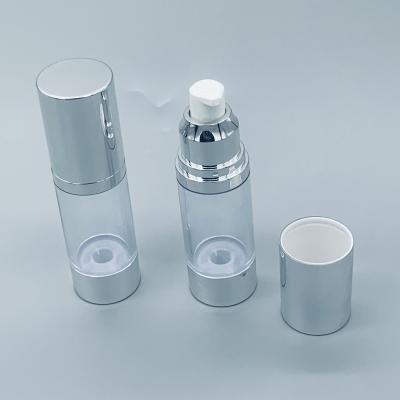 Cina La pompa senz'aria cosmetica di plastica trasparente imbottiglia 30cc in vendita
