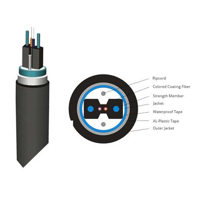 Cina Tipo cavi a fibre ottiche 2F 7MM di H del cavo a fibre ottiche GJXFHA di FTTH in vendita