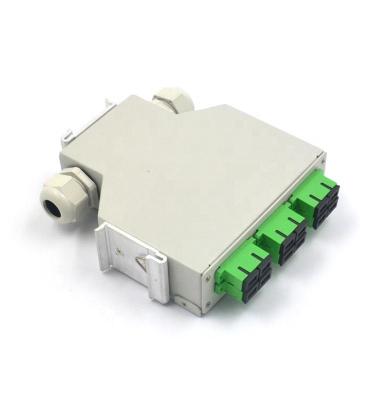 Cina Scatola di giunzione su rotaie di BACCANO FTTH 12F 24F in vendita