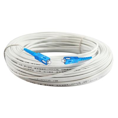 Cina Singola goccia piana dell'interno 2.0x3.0mm del cavo di toppa dello Sc dello Sc di modo FTTH in vendita