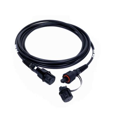 Cina I 12 24 centri all'aperto ODVA MTP MPO cabla il connettore impermeabile a fibra ottica del cavo di toppa del fan di BBU fuori in vendita