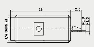 Cina 335 VRMS 50Ohm SMA femmina connettore passaparete PCB Edge Mount in vendita
