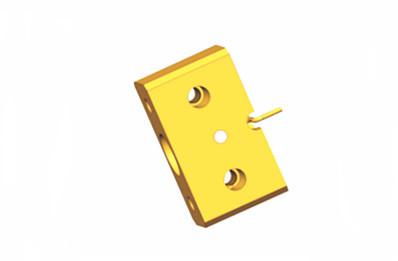 China Superior Performance SMP Male Smooth Bore Right Angle RF Connector For PCB Mount for sale