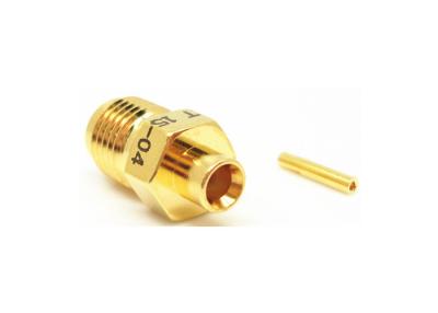 中国 DC - 18GHz周波数範囲のまっすぐな隔壁女性SMA RFのコネクター 販売のため