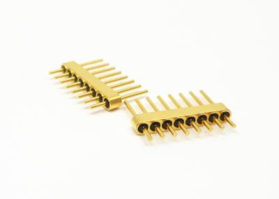 China Gold Plated Hermetic Multi Pin Connector Kovar Alloy 4J29 Glass To Metal Seals JMC-900 for sale