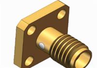 중국 50Ohm Brass SSMA SMA RF 커넥터 패시바이트 플래팅 판매용
