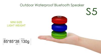 China Radio portátil del Presidente de S5 Bluetooth, bola inalámbrica impermeable del Presidente de 3,0/3W en venta