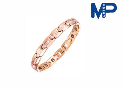 Cina Braccialetto dell'acciaio inossidabile dei gioielli, braccialetti metallici di incanto della corda delle donne in vendita