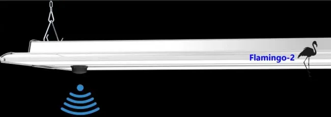 CE/RoHS/ETL 200lm/W Energy Saving 50% with Intelligent Control Linear Highbay Light for Workshop Warehouse Supermarket Shopping Malls