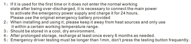 Factory Price LED Emergency Lighting Ballast Built-in 3-Hour Backup Panic Light Driver for Down Light Triproof Light Highbay Light Tube Light Flood Light