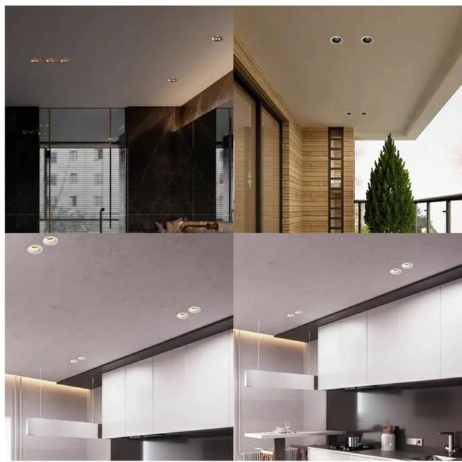 LED down light application examples