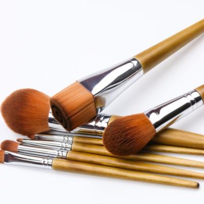 China Goed Praktisch Kosmetisch de Borstel Vastgesteld Synthetisch Haar van de 7 Stukmake-up Te koop