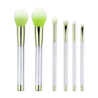 China De groene van de de Make-upborstel van Eco Vriendschappelijke van het het Varkenshaar Plastic Professionele Oog Vastgestelde Zachte Reeks van de de Make-upborstel Te koop