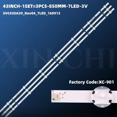 XC-901 43LH570T SVC430A39 REV04 7LED 160913 CSP 43LJ510T 43LH5700 43LJ515 LED TV