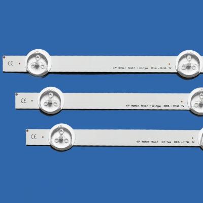 China XC-032 LED TV Light Bar Backlight for LG Maintenance 47LN/LA 47" ROW 2.1 L1/R1/L2/R2-TYPE 6916L-1174A/1175A/1176A/1177A for sale