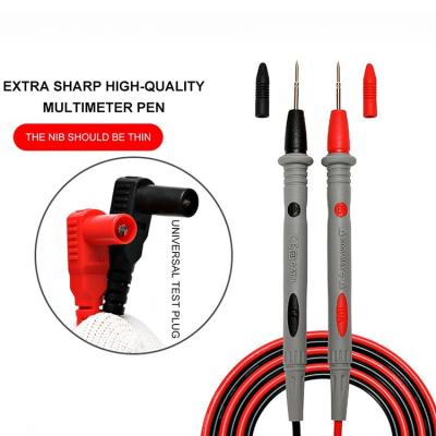 20A Thin Tip Needle Multimeter Multi Meter Test Lead Probe Wire Pen Cable for