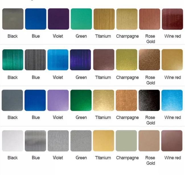 Construction Material Anti-fingerprint Stainless Steel Sheet For Decoration Of Shopping Mall Wall And Door Panels 11