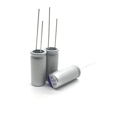 China 35v1000uF capacitor de uso geral UPL1V102M1021 para a fonte de alimentação de comutação à venda
