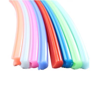 China Flexible Waterproof Custom Silicone Led Strip Light Silicone Cover Led Strip Light for sale