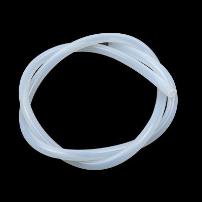 China Custom Food & Medical Grade Silicone Hose Pipe High Temperature Soft Flexible Clear Silicone Rubber Tubing for sale