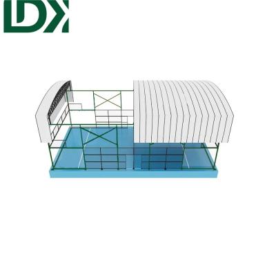 China Tailorable Eco Conscious Padel Court Shelter CE EN For Indoor Outdoor Occasions for sale
