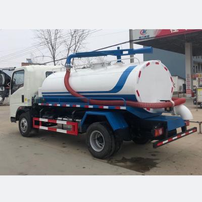 Κίνα 120hp κενό φορτηγό Sinotruk HOWO 4m3 90km/H αναρρόφησης λυμάτων προς πώληση