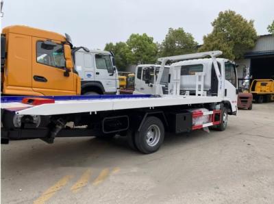중국 3 톤 도로 비상 훼손 트럭 ISUZU 4x2 평면 훼손 트럭 판매용