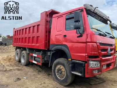 중국 물통은 12.00R20 타이어를 가진 Howo 6x4 팁 주는 사람 트럭 371HP 18.6M3를 사용했습니다 판매용