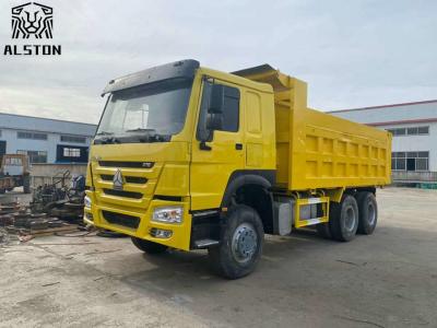 중국 중고 Sinotruk Howo 원래 10 바퀴 덤프 팁 주는 사람 트럭 6x4 40 톤 판매용