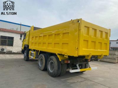 중국 중고 Sinotruk Howo 원래 10 바퀴 덤프 팁 주는 사람 트럭 6x4 40 톤 판매용