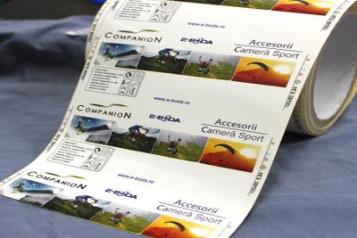 Cina Laminazione opaca d'imballaggio di stampa dell'etichetta dell'etichetta su ordinazione completa degli autoadesivi in vendita