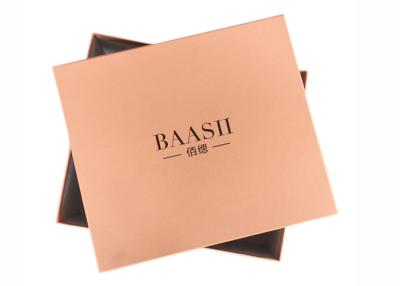 Cina Vernice lucida rosa di lusso dei contenitori di scarpa della carta kraft E stampa di PMS in vendita