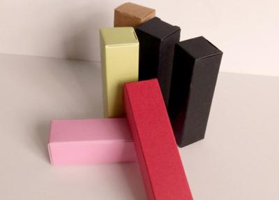 China Multi Gekleurde Kraftpapier-Document Vakje/Lippenstift Verpakkende Vakje Bestand Barst Te koop