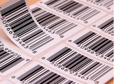 Cina Gli autoadesivi del codice a barre del supermercato rotolano/forma tagliata etichette termiche dell'autoadesivo della stampa in vendita