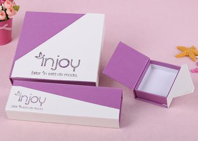 Cina Stampa pieghevole elegante dei contenitori di imballaggio del cartone CMYK con il truciolato grigio in vendita