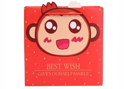Cina Sacchi di carta operati decorativi dei bambini del piccolo personaggio dei cartoni animati per Candy in vendita