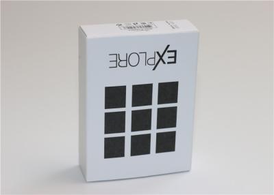 Cina Scatole d'imballaggio di rettangolo della carta del prodotto bianco del profumo con stampa offset in vendita