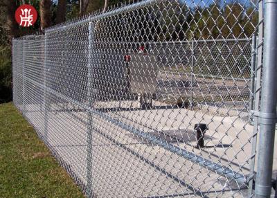 Cina Alto 3M Chain Link Mesh Fence Electro Galvanized/PVC ha ricoperto in vendita