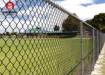 Cina Azienda agricola nera galvanizzata 2,5 m. Chain Link Mesh Fence 6ft 7ft 8ft in vendita