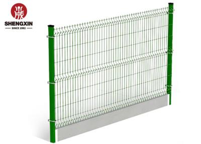 Cina pannelli Curvy di profilo di Mesh Welded Fence V del cavo di 3d 5mm per la strada principale in vendita