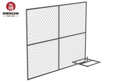China Hot Dipped Galvanized Chain Link Temporary Fence For Sports Ground for sale