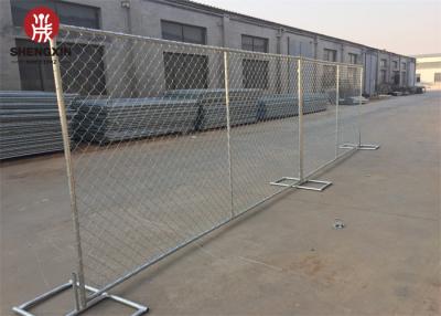 Cina Recinto temporaneo galvanizzato For Temp Building del collegamento a catena del metallo 1.2m in vendita