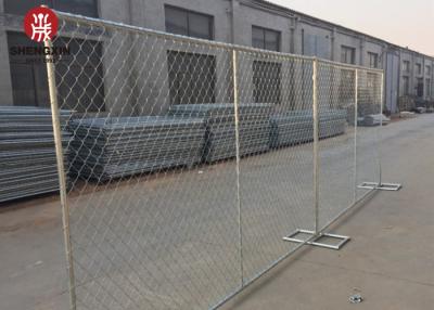 Cina Recinzione temporanea galvanizzata americana del collegamento a catena della costruzione 1.83*3.65m in vendita