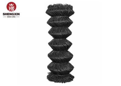 Cina Recinto rivestito Galvanized Wire Mesh Roll del collegamento a catena del nero di 6 calibri in vendita