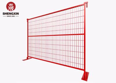Cina barriera temporanea portatile 2.4m di tesaurizzazione di sicurezza della folla di Construction Canada Event del recinto di 3.0mm in vendita