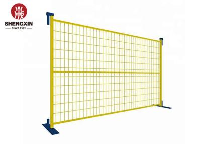 Cina L'anti furto 4x10ft Canada di recinzione temporaneo ha galvanizzato la polvere d'acciaio ricoperta in vendita