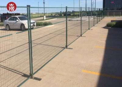 Cina La polvere gialla ha ricoperto 6 il recinto temporaneo portatile Ca Standard di Ft X8ft in vendita