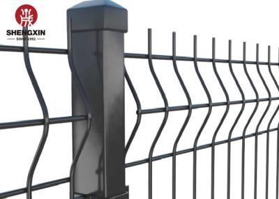 China Gebogen Pvc bedekte 3d Draadomheining Triangle Bending Welded Mesh For Garden met een laag Te koop
