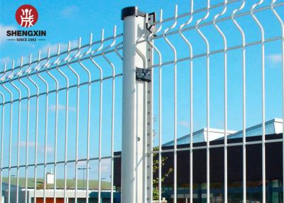 China Met een laag bedekt pvc boog 4mm 3d Draad Mesh Fence Panel Triangle Bending Te koop